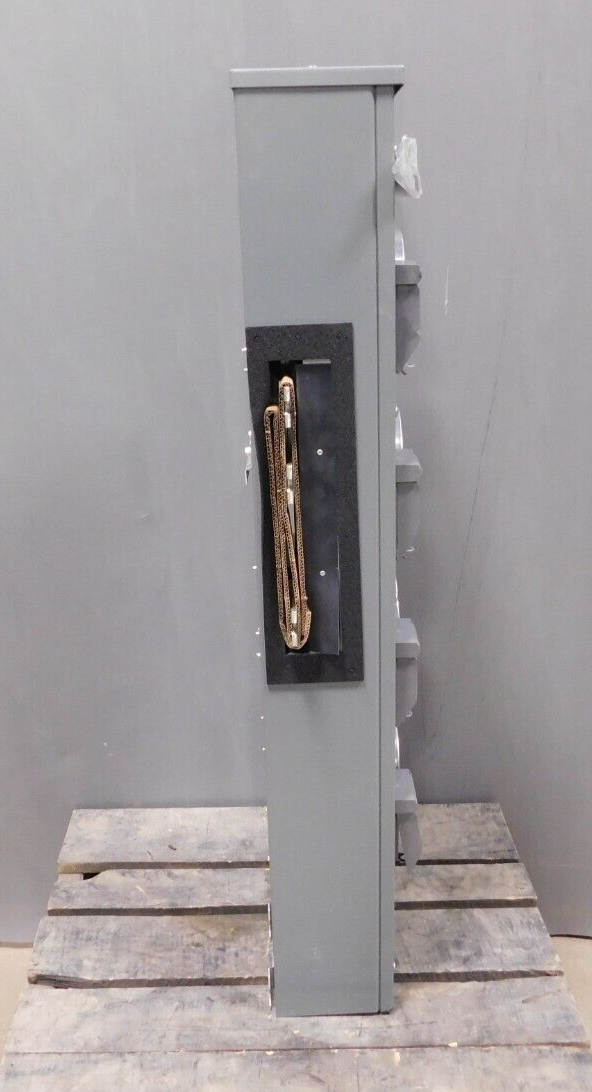 Square D 4-Gang Modular Meter Pak 800A/125 Amp 1ph Ring-Type Socket 4 ...