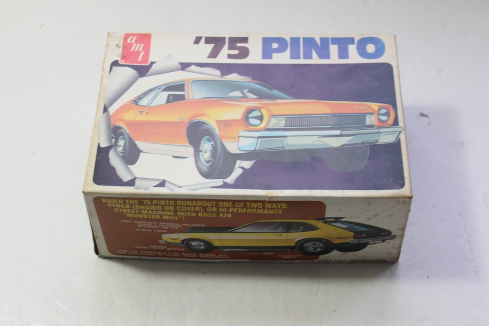 1/25 SCALE AMT / ERTL PINTO 75 RARE MODEL KIT MODEL KIT boxed | eBay