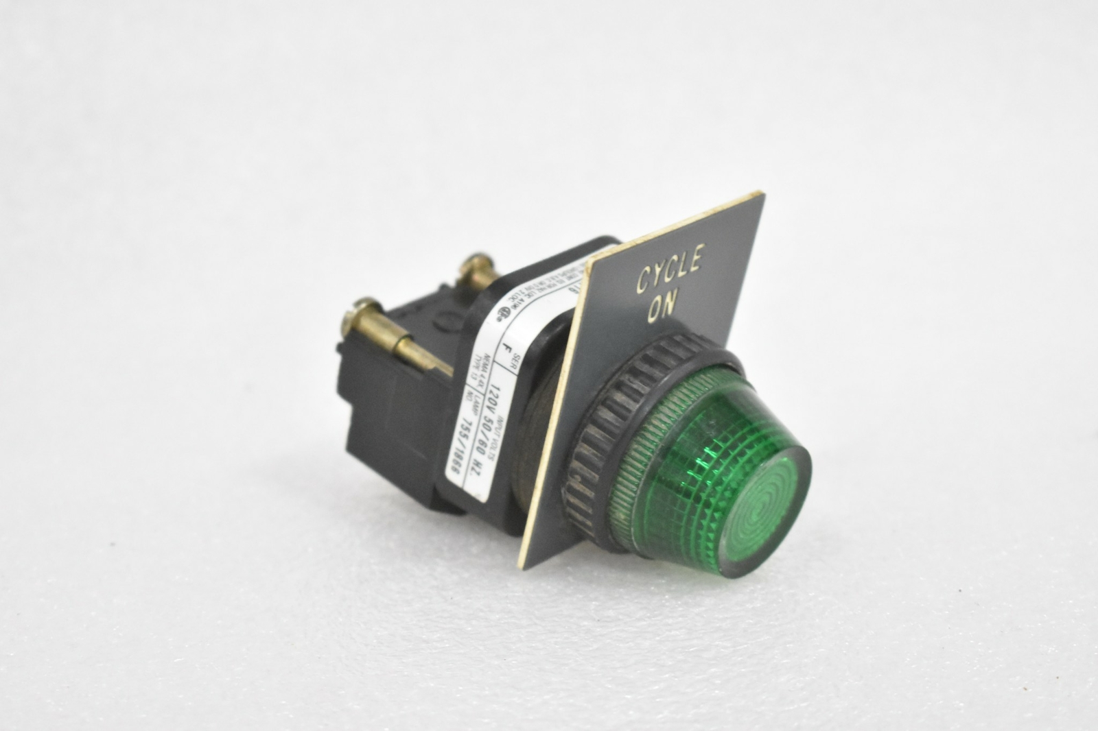 ALLEN BRADLEY 800H-PR16 PILOT LENS, GREEN 120V 50/60HZ | eBay