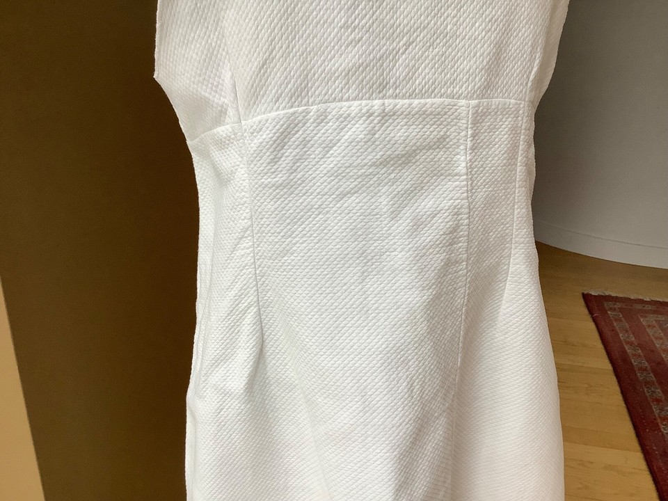 Antique Vintage French Cotton Pique Night Dressing Gown Slip Smock ...
