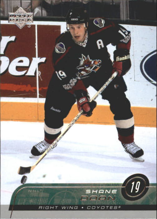 2002-03 Upper Deck Coyotes Hockey Card #135 Shane Doan | eBay