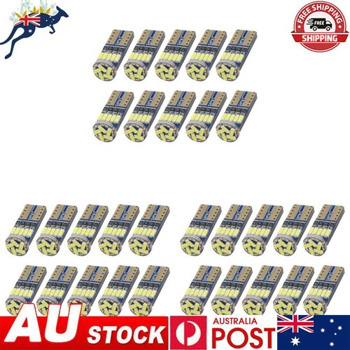 T10 W5W Auto Clearance Lights 12V 10Pcs Car Width Lamp 6000K Car ...