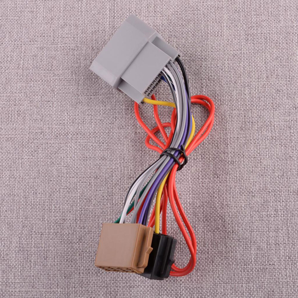 Car ISO Adapter Cable Radio Stereo Wire Harness&Antenna For Dodge Jeep ...
