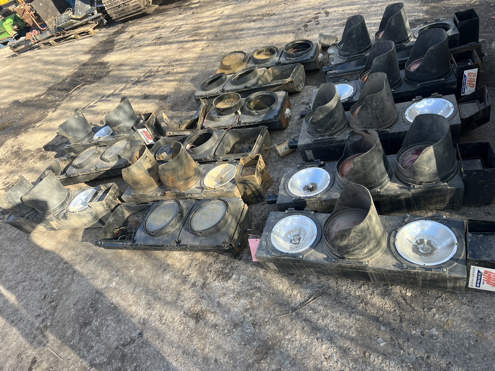 15x Pike Road Traffic Light Red Green amber led Bulb Tops Works SRL ...