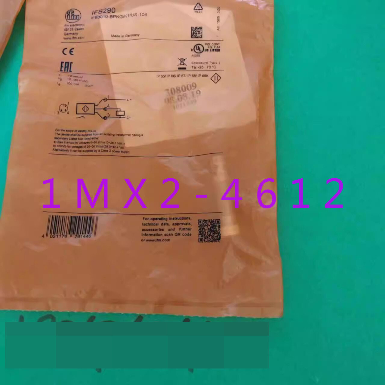 1pc new IFM IFS290 IFB3010-BPKG/K1/US-104 | eBay