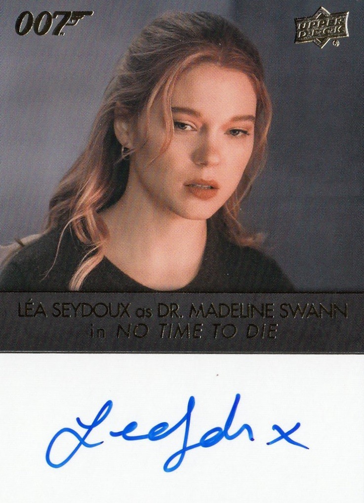 JAMES BOND NO TIME TO DIE (2025) - LEA SEYDOUX (MADELINE) AUTOGRAPH ...