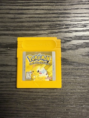 Pokémon: Yellow Version (Nintendo Game Boy Color, 1999) Authentic ...