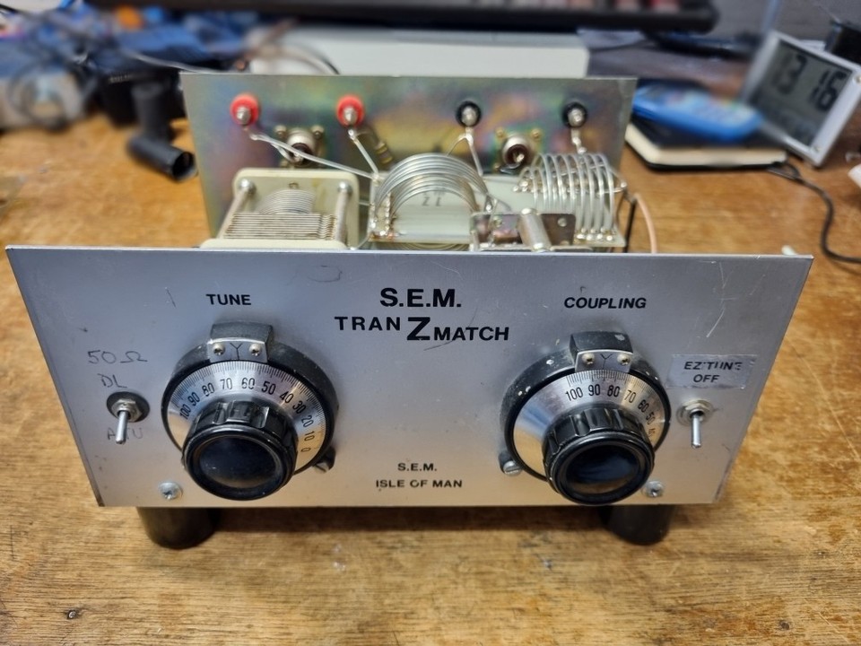 SEM HF transmatch tuner ATU 80 to 10 metres with EZ tune ham radio ...