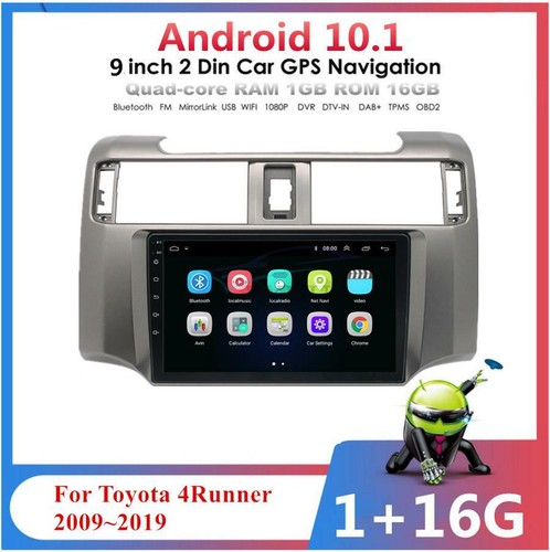 For Toyota 4Runner 2009-2019 Android 10.1 WiFi Car Stereo Radio GPS ...
