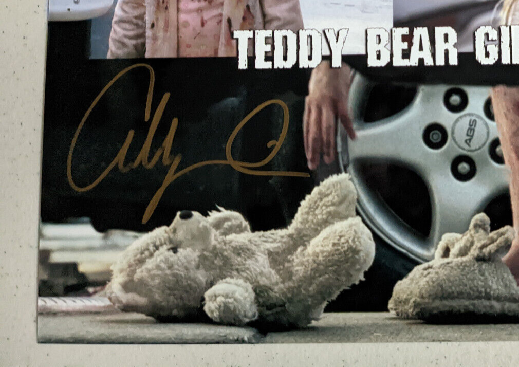 ADDY MILLER Signed 8x10 Photo Teddy Bear Girl The Walking Dead ...