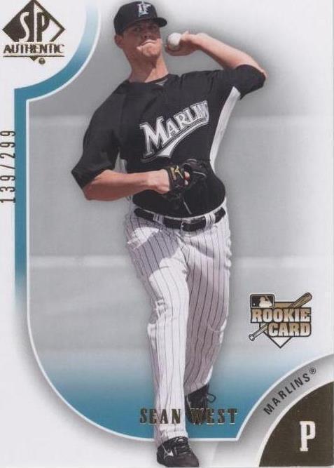 2009 SP Authentic - Sean West #166 Gold /299 for sale online | eBay