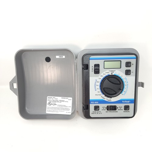 Irritrol Rain Dial RD900-INT Hardie Irrigation Timer System Controller ...