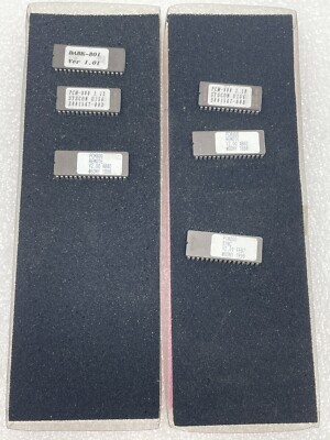 NEW SONY PCM-800 DAT RECORDER PLAYER CHIP EPROM SET REMOTE SYNC SYSCON ...