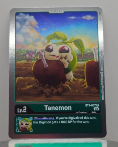 Tanemon - Resurgence Booster - BT1-007 - Digimon | eBay