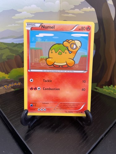 Numel 12/122 - Breakpoint - Common - Pokemon Card TCG - LP | eBay