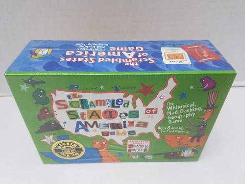Geography Scrambled States America Game Whimsical Mad Dashing Map State ...