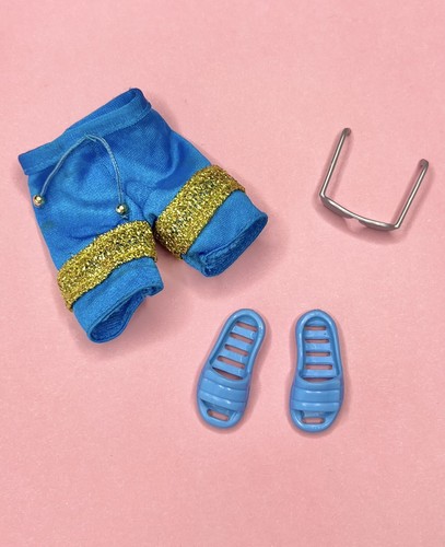 Splash N Color Ken Barbie Doll Shorts Blue Swim Trunks Beach Flip Flops ...