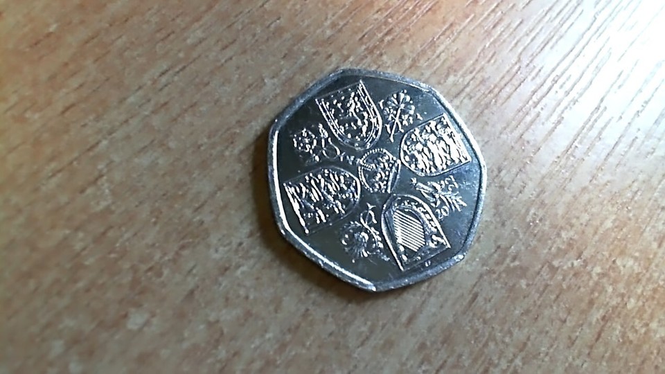 SUPER RARE King Charles III 50p Coin King Charles picture on his 70th ...