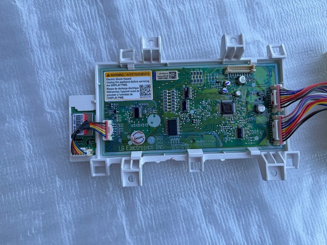 LG Wm3900hba Washer Control Panel Assembly EBR85194713 for sale online ...