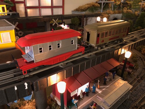 Lionel O Gauge Custom Boxcab With Passenger Car Ready To Roll | eBay