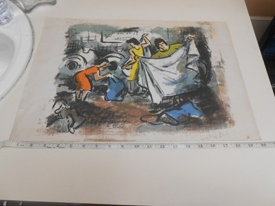 Leonard Pytlak (1910-1998) WPA Artist (New Jersey) Color Lithograph | eBay