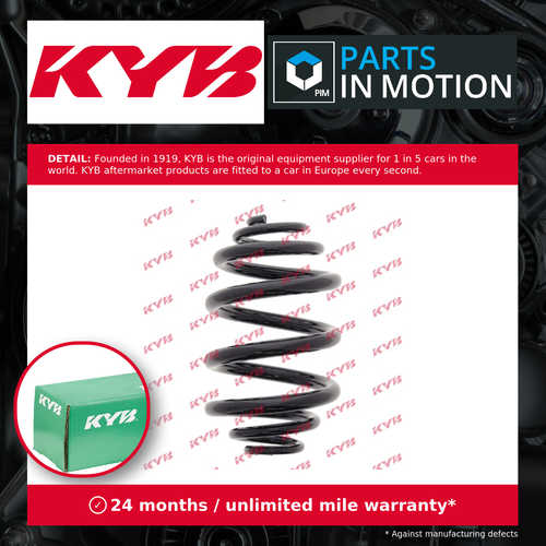 Coil Spring fits VW TRANSPORTER Mk4 2.5D Rear 95 to 03 Suspension KYB ...