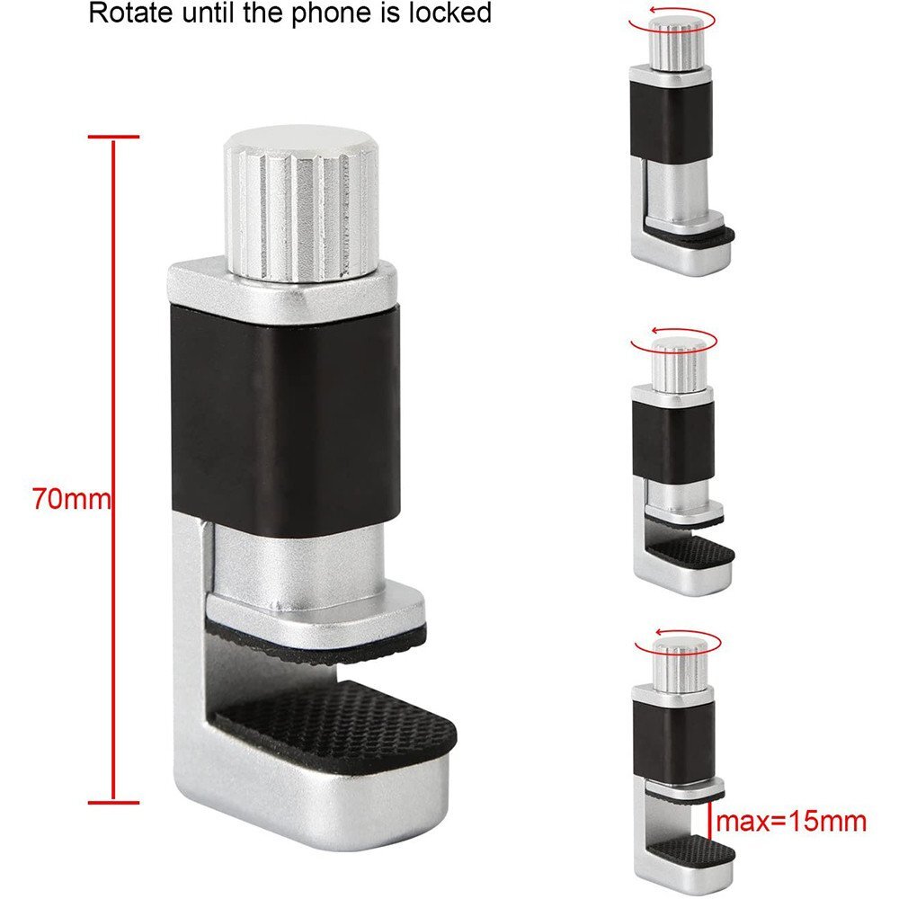 US 4X Adjustable Clip Fixture Lcd Screen Fastening Clamp Cell Phone ...