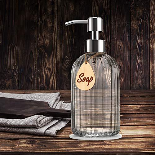 Large Soap Dispenser With Nonslip Silicone Pad “ Premium Quality “ Dish ...