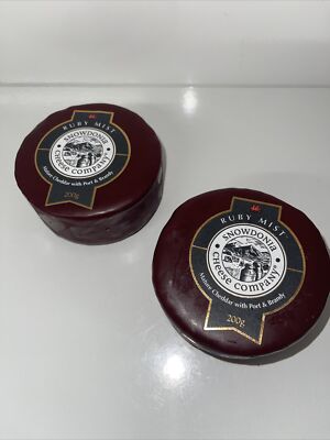 Snowdonia Cheese Company Ruby Mist 6 X 200g Mature Cheddar With Port ...