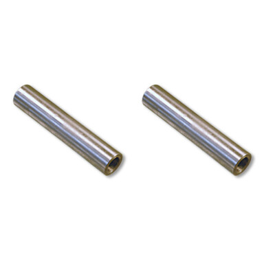 (2) Steel Bushing Axle Spacers 1" OD X 5/8" ID X 5" L Vintage Mini Bike ...