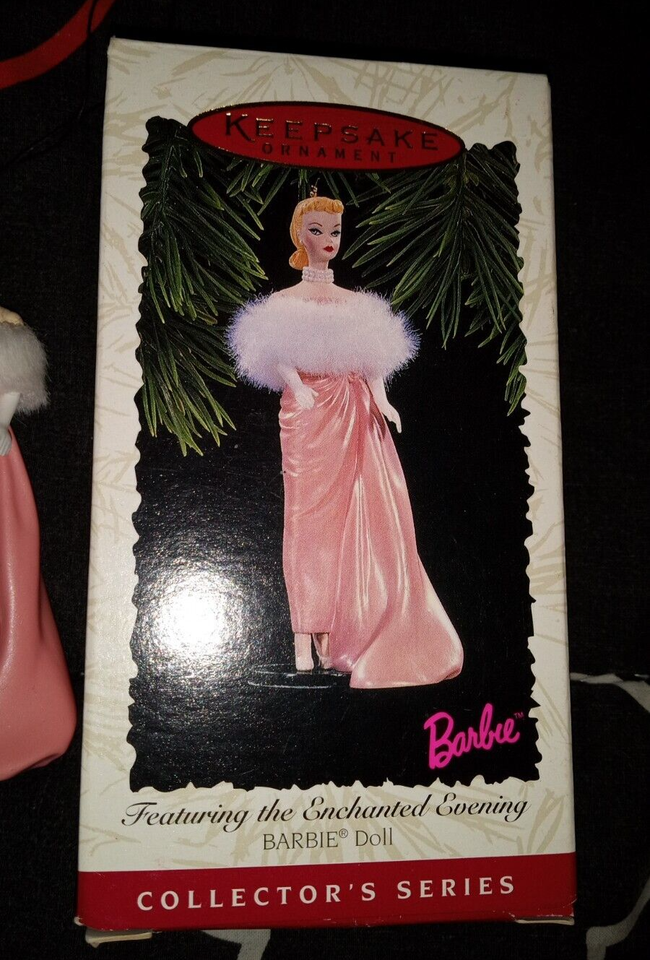 Barbie Enchanted Evening Hallmark Keepsake Christmas Ornaments Mattel ...