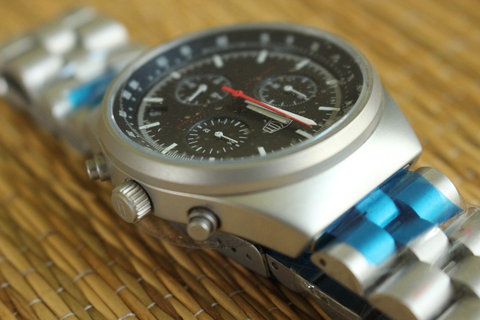 MASERATI BREMBO RACING TEAM CHRONO STAINLESS BLUE DIAL CREW GEAR WATCH ...