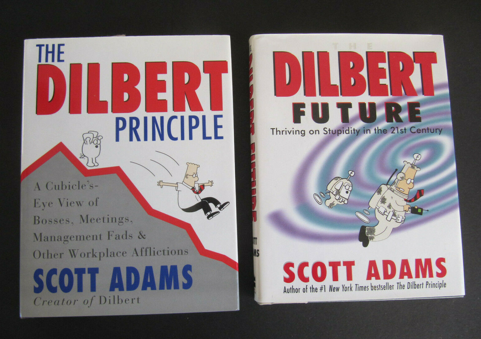 Dilbert Future Dilbert Principle 1st Edition Scott Adams book lot ...