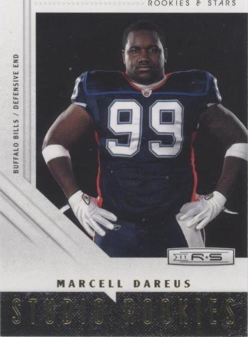 2011 Panini Rookies & Stars - Studio Rookies Marcell Dareus #29 Gold ...