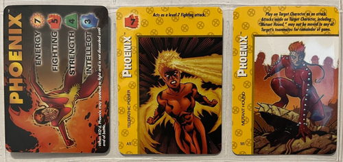 Overpower Marvel Collectible Card Game - Phoenix Character Cards Set of ...