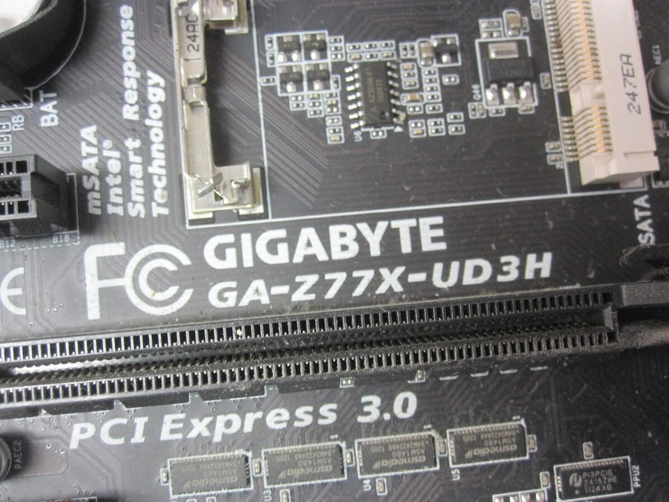 Gigabyte GA-Z77X-UD3H Intel i5 3.6GHz Corsair DDR3 8GB I/O Plate ...