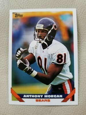 Anthony Morgan WR/KR Bears Topps 1993 | eBay