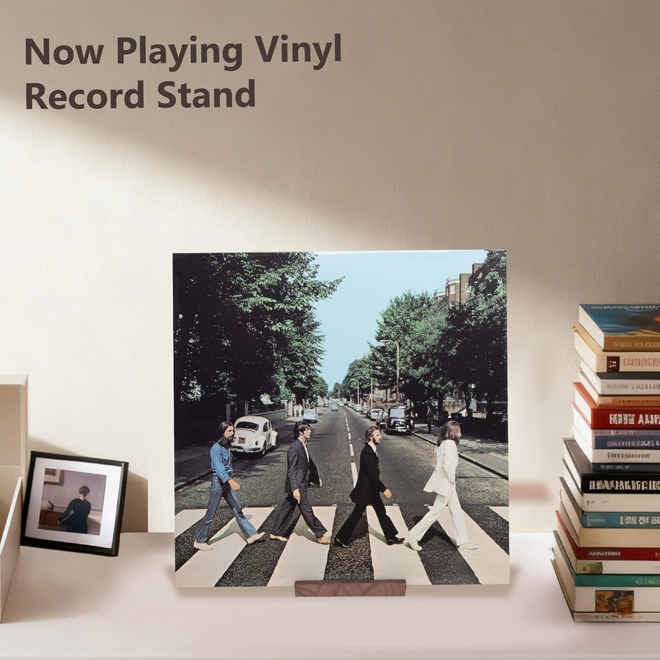 Vinyl Record Stand - Showcase Your Now Playing Album Cover ...
