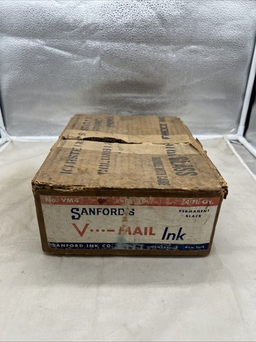 WW2 US V-Mail Ink Original Cardboard Box (Z683 | eBay