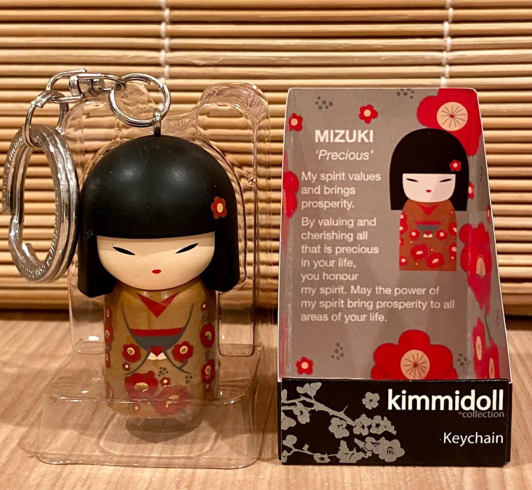 Kimmidoll Keychain Kimmidoll: Japanese Kokeshi Dolls (Japan Exclusive