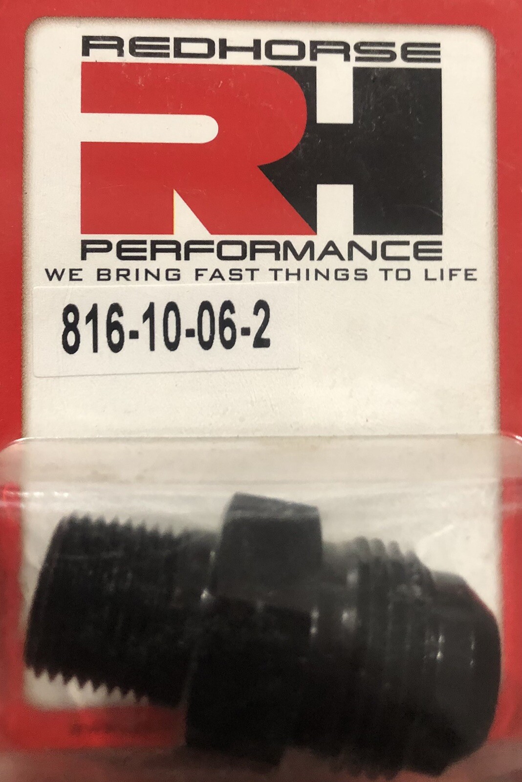 Redhorse Performance RED816-10-06-2 Redhorse 816-10-06-2 -10AN To 3 ...