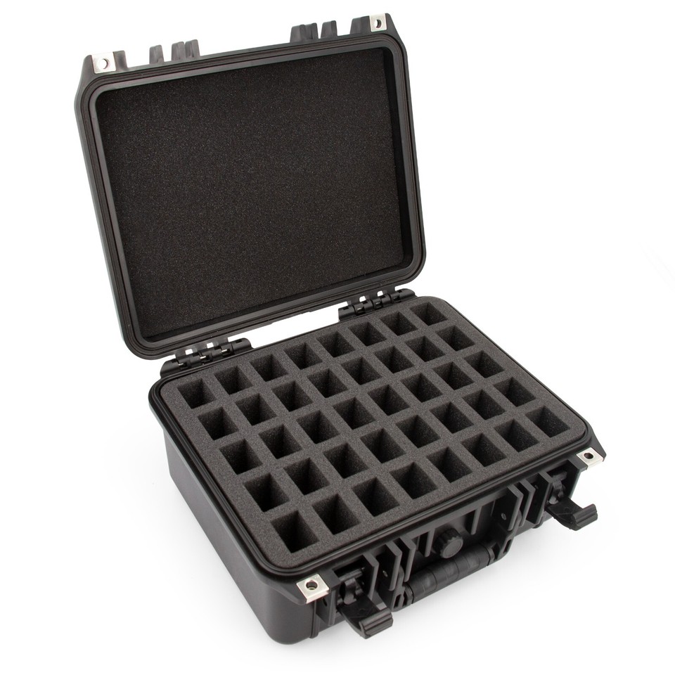 CASEMATIX Pistol Magazine Storage Case For TSA Waterproof 9mm Pistol ...