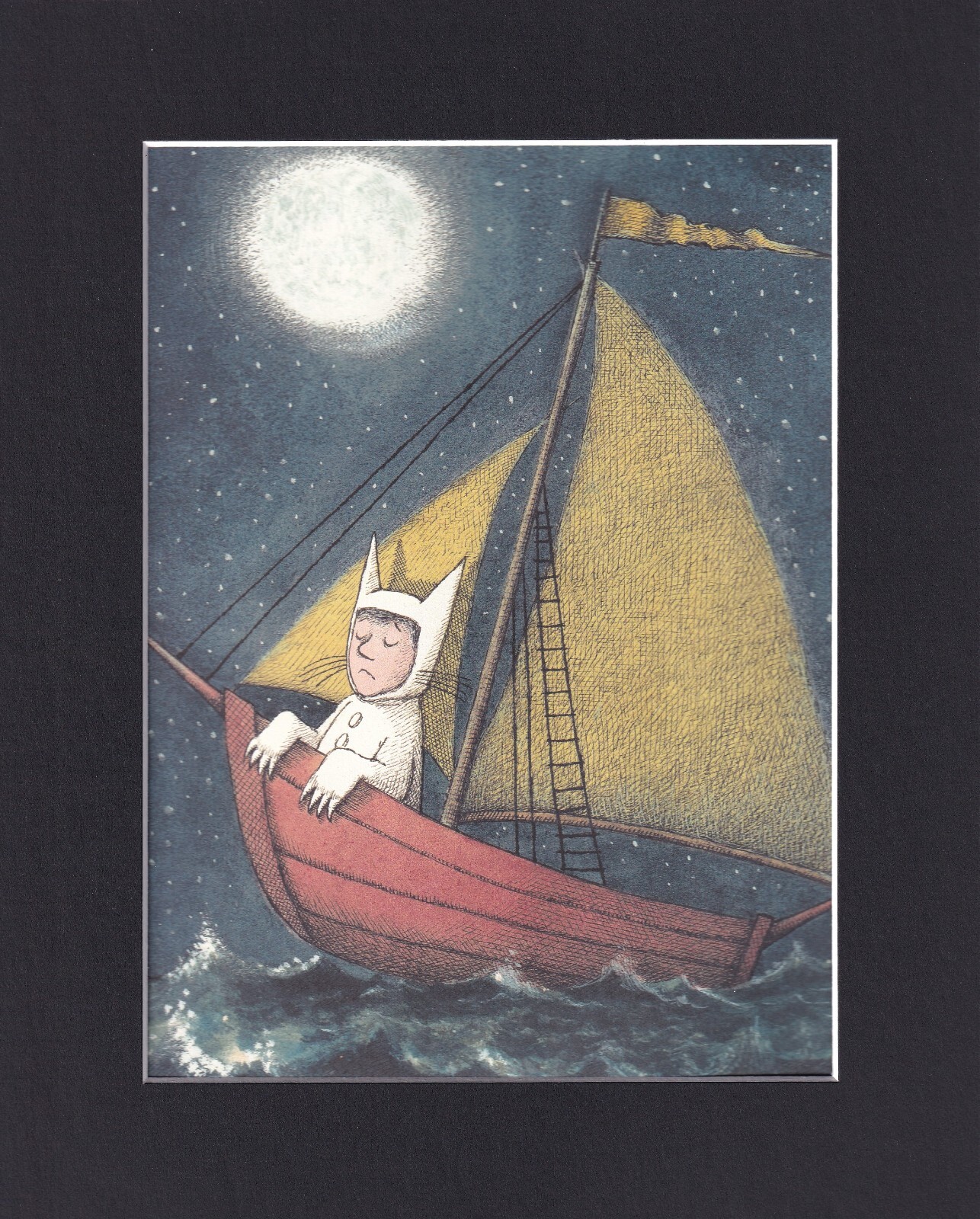 8X10" Matted Print Art Picture: Where the Wild Things Are, Maurice ...