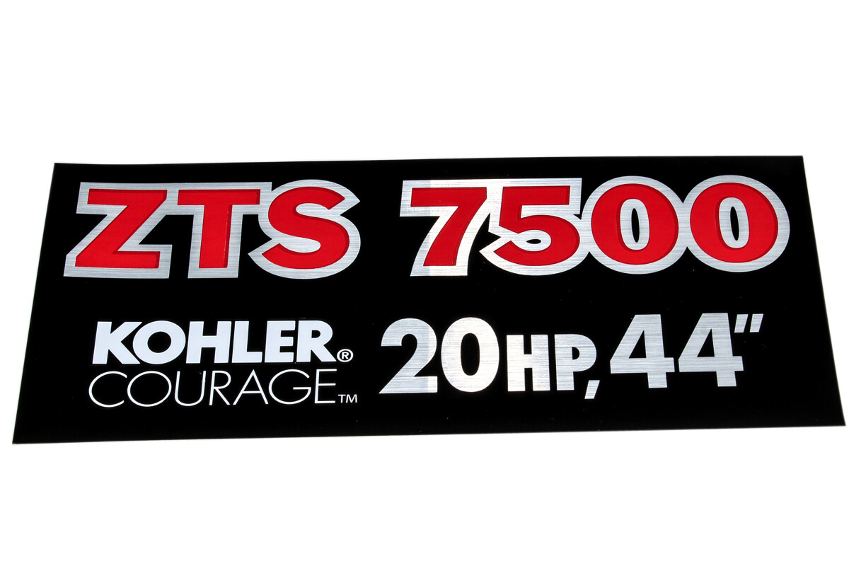 Simplicity Decal ZTS 7500 20HP SIM-1732474SM | eBay