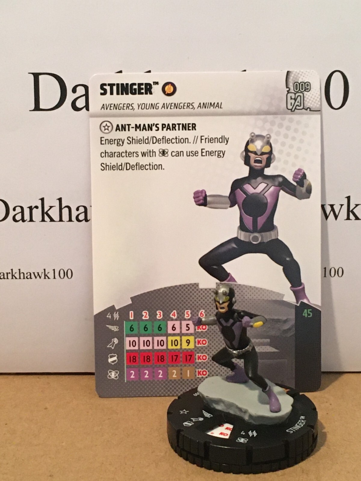 Heroclix Stinger 009 Marvel Avengers 60th Anniversary | eBay