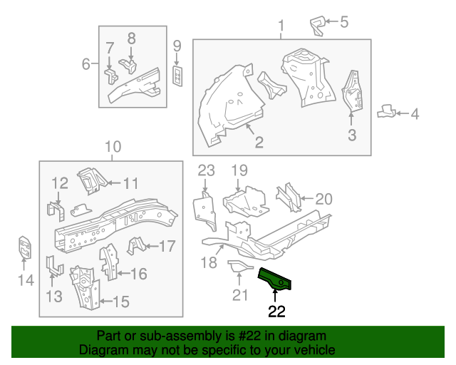 Genuine GMC F-Extension 23441443 / 23441443 OEM for sale online | eBay