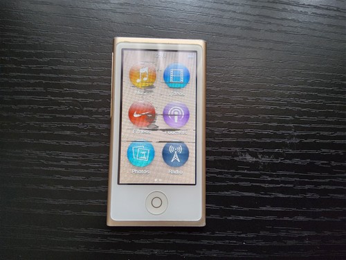Apple iPod nano 7th Generation Gold - 16GB - Screen Lines - Fast ...