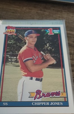 1991 Topps - Chipper Jones #333 (RC) | eBay