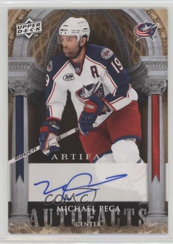 2009-10 Upper Deck Artifacts Autofacts Michael Peca #AF-MP Auto | eBay