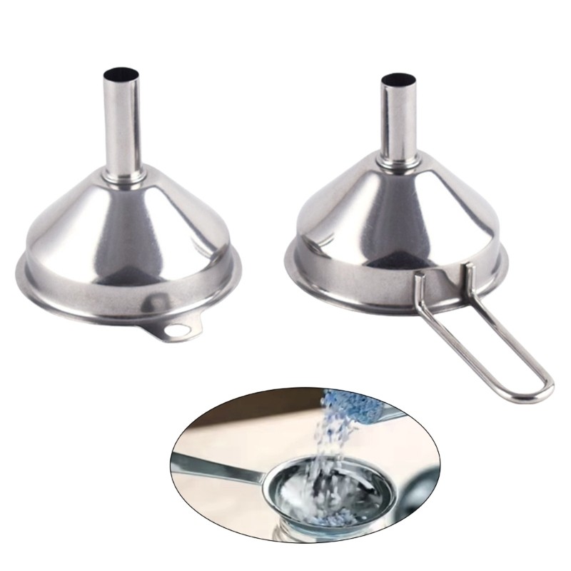 Stainless Steel Funnel Wide Mouth Conical Funnel for Home and ...